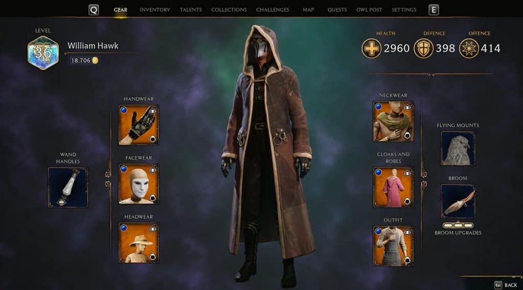 Black Beast Robes | Hogwarts Legacy Mod