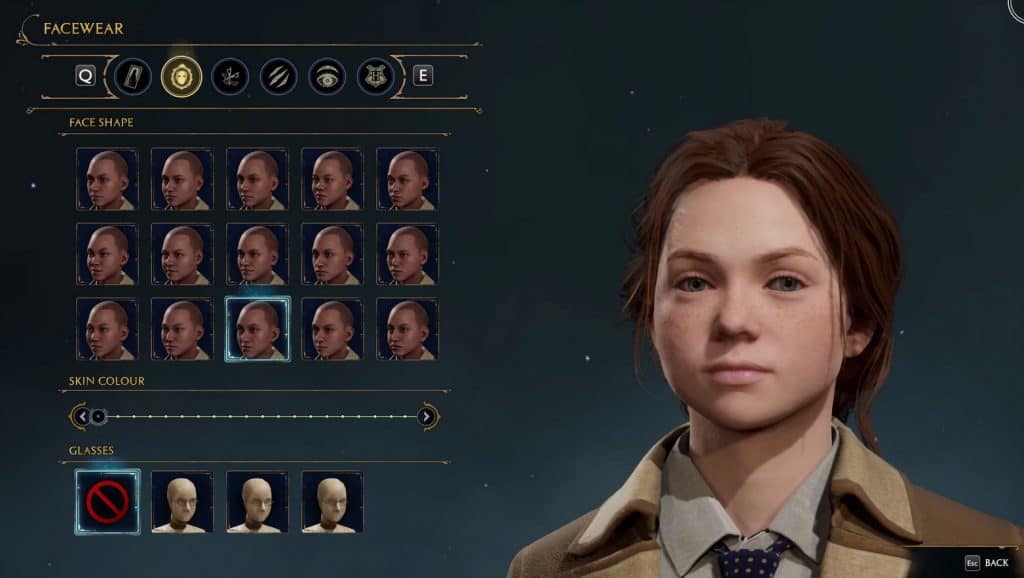 Female Face Replacer - Gertrude Wigley | Hogwarts Legacy Mod