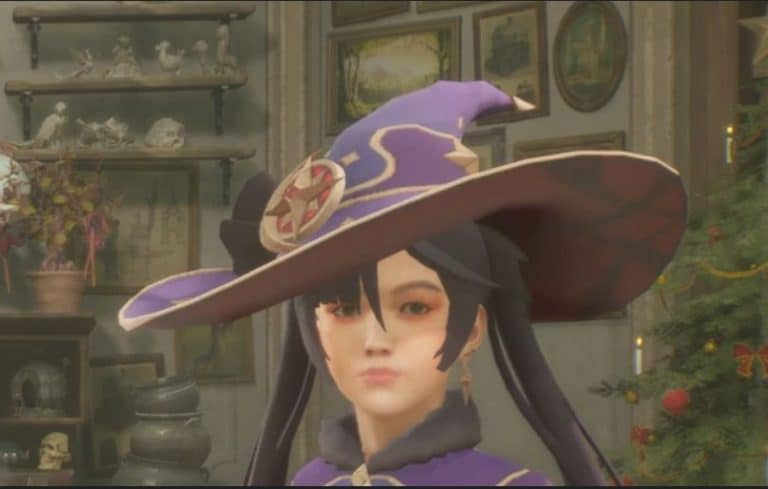 Genshin Impact - Mona Hat | Hogwarts Legacy Mod