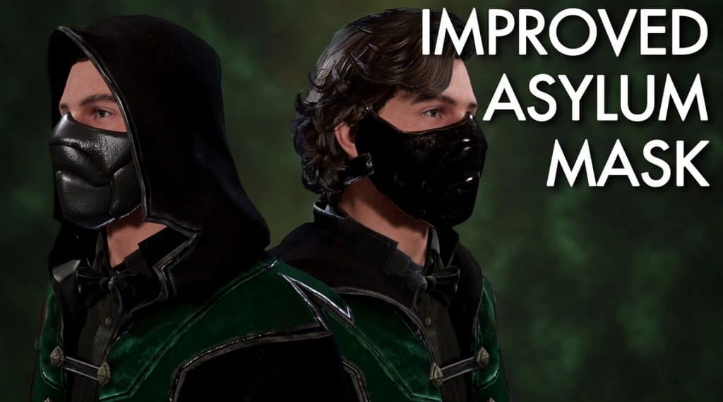Improved Asylum Mask | Hogwarts Legacy Mod