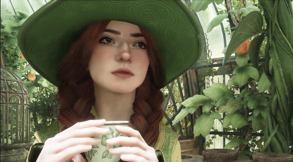 Professor Garlick Makeup Retexture | Hogwarts Legacy Mod