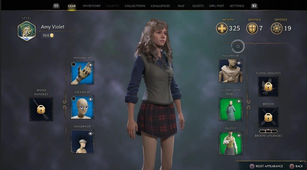 Short Skirts With Less Clipping in all Player Outfits | Hogwarts Legacy Mod
