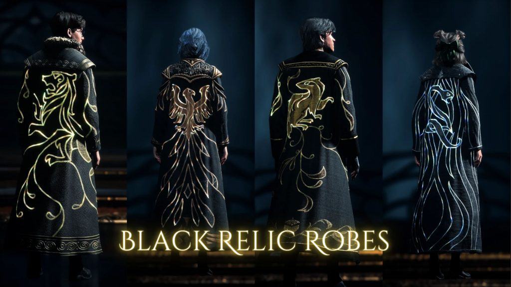 Black Relic Robes v1.0 | Hogwarts Legacy Mod